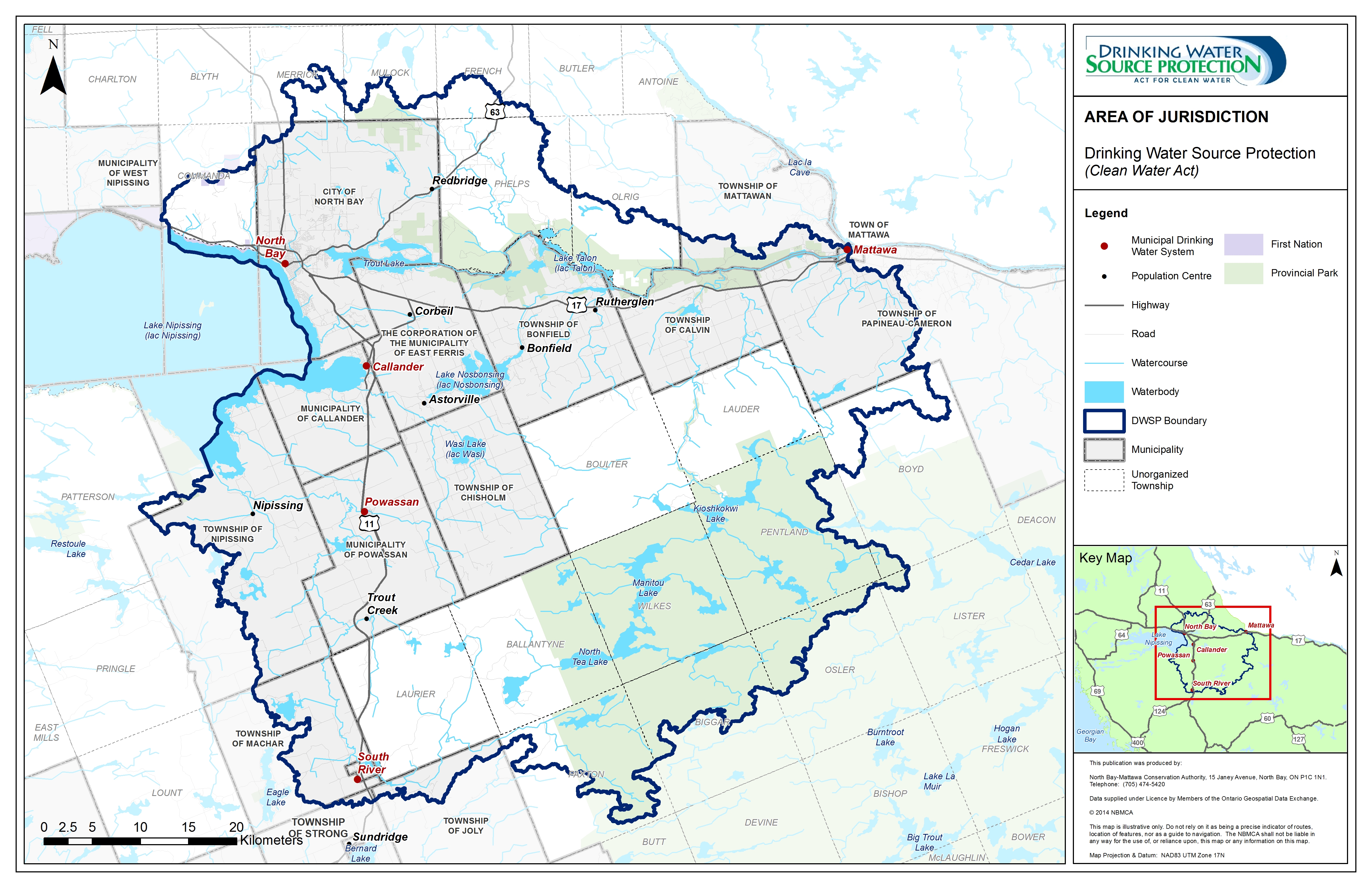 Areas of Jurisdiction Maps | NBMCA